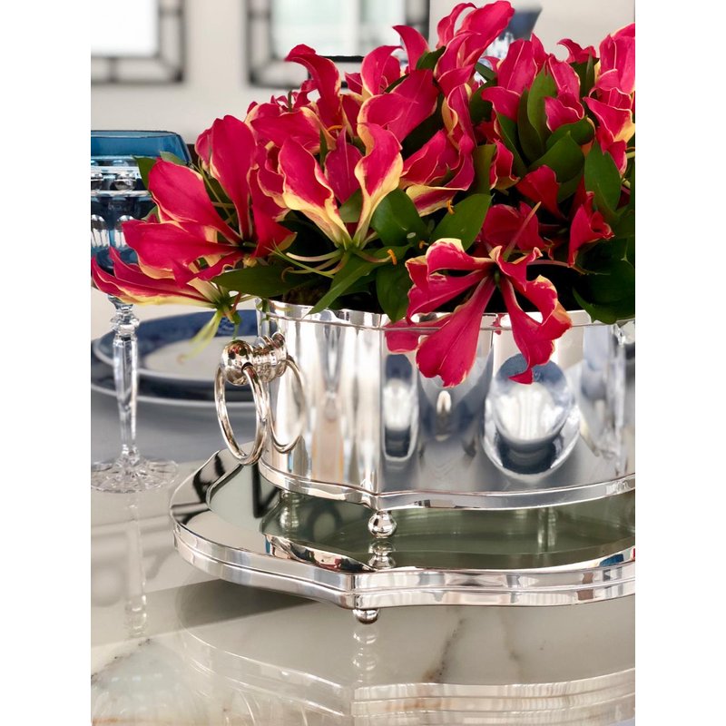 Centro de Mesa Classic Prata St James