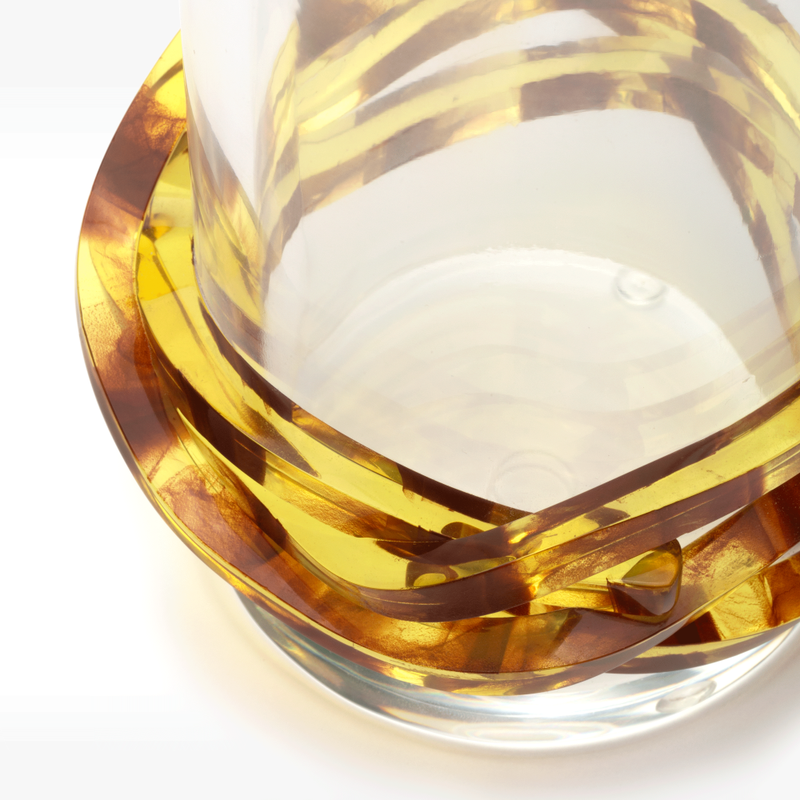 Vaso Color Line Acrílico P - Turtle