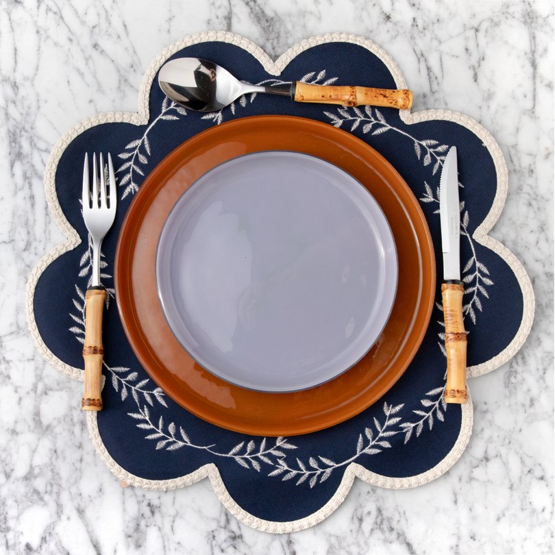 Jogo Americano Brazil Nature Lola Azul