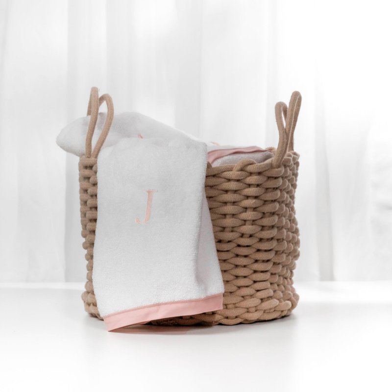 Kit Toalha de Banho e Rosto 600g/m² Fascino Sottile Casa Rose